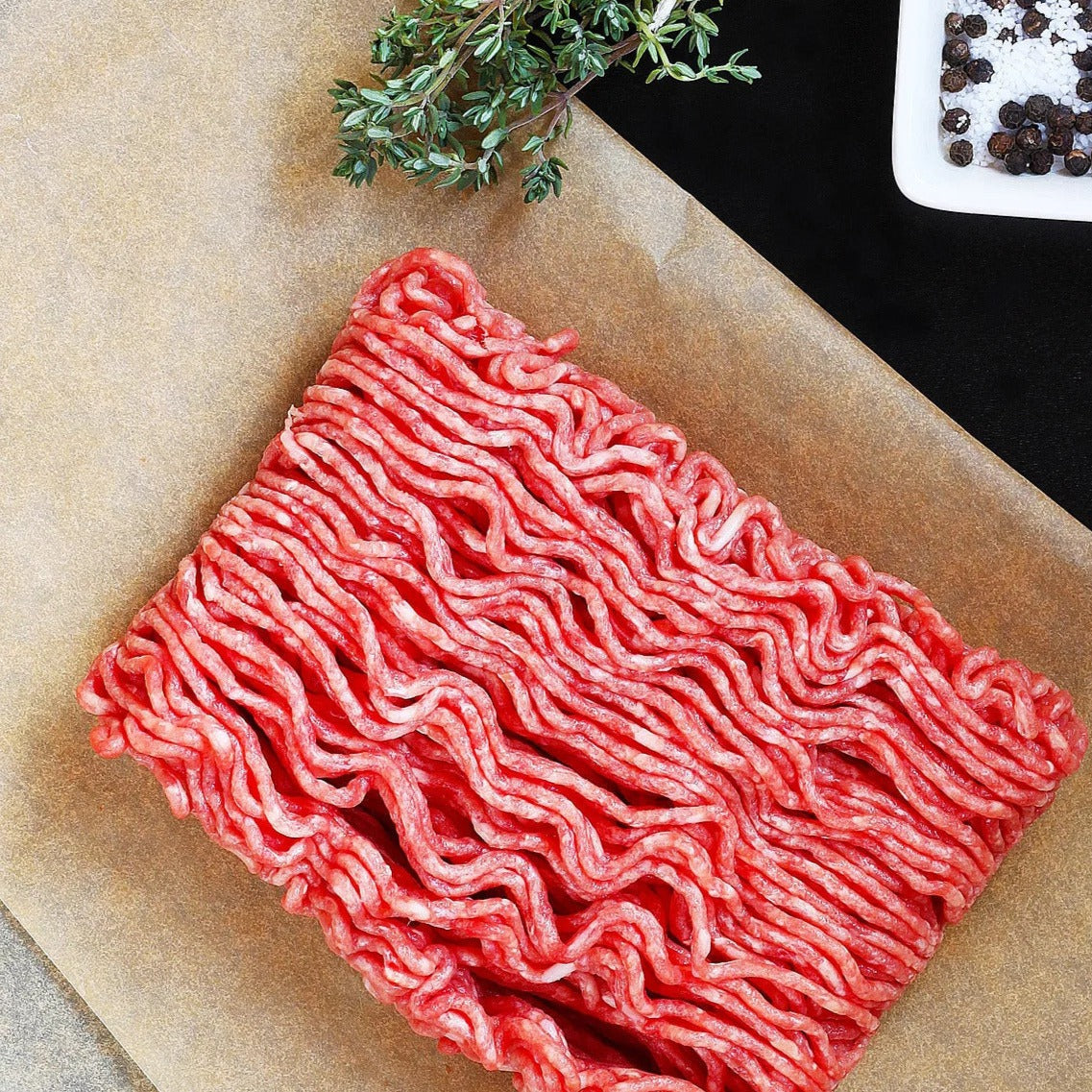 100% Grass-Fed Ground Beef – Double Rafter Meats