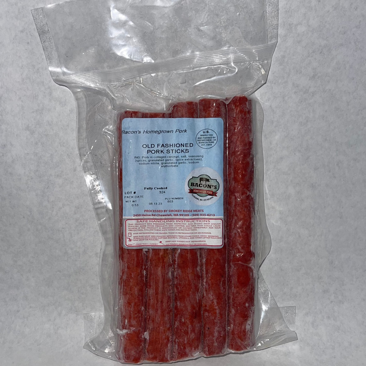 Pork Sticks – Wish Poosh Meat Co.
