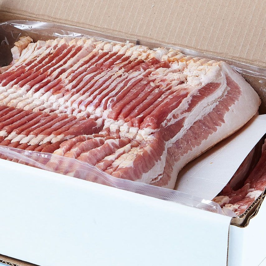 Fresh Applewood Smoked Bacon /lb. – Wish Poosh Meat Co.