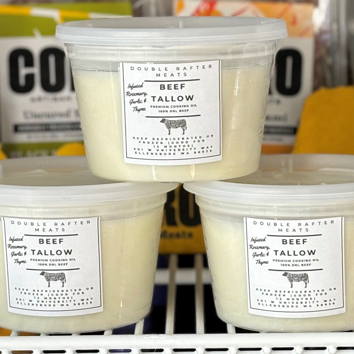 Rendered Beef Tallow – Wish Poosh Meat Co.