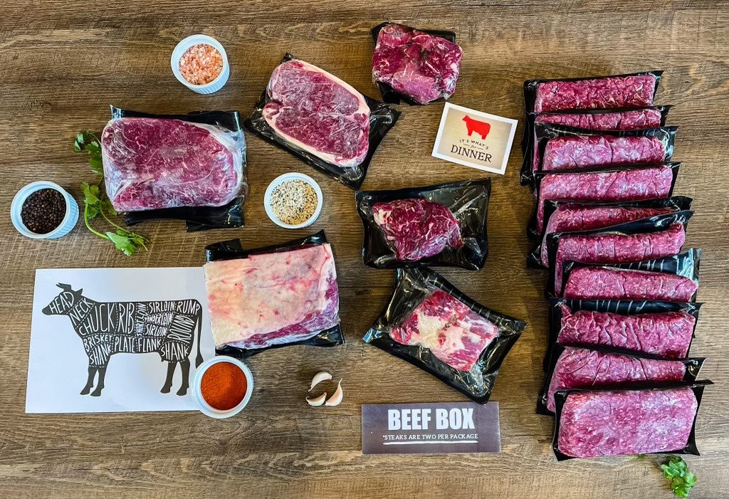 Pork & Beef + Pork Boxes – Double Rafter Meats